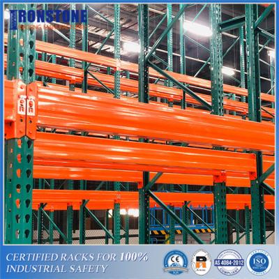China Teardrop Warehouse Pallet Racks for 40x48 Inch Pallets with 1000-7000 lbs Capacity and 96-432 Inch Height Range for sale