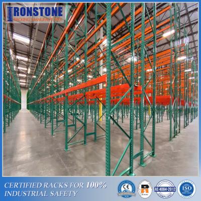 China American Teardrop Pallet Racking System with 3-4 Pin Connections and 60-144