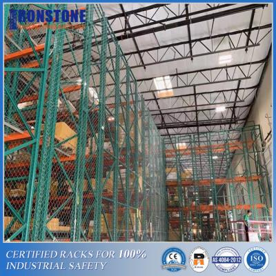 China Selective Teardrop Pallet Racking System 42D x 144H Heavy Duty Steel for sale