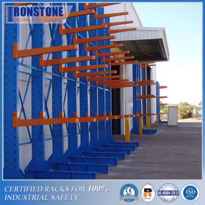 China Heavy Duty Industrial Cantilever Rack - 1000-3000kg Capacity, Custom Height & Width for Long Items Storage for sale