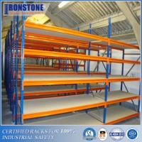 China Customizable Long-Span Steel Shelving Rack 150-800kg Capacity 1500-5000mm Height for Non-Palletized Goods for sale