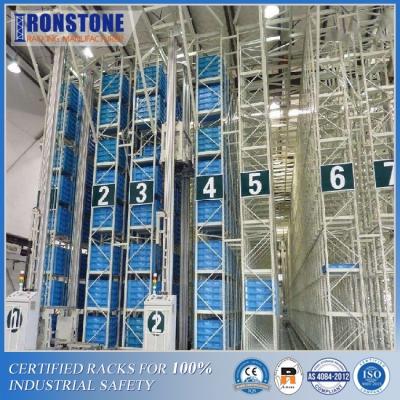 China Customized ASRS Metal Storage Rack System with 1350-20000mm Height and 21000kg Capacity for Automated Warehouse Management for sale