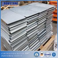China Solid Steel Panels for Industrial Pallet Racking Systems - Galvanized & Powder Coated Options for Medium to Heavy-Duty Storage for sale