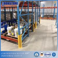 China RMI Roll Formed Steel Pallet Rack Upright Protectors with Bolted Installation - Custom Sizes Available for sale