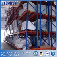 China Double Deep Pallet Rack System with 3.0-3.5m Aisle Width and 9.5m Lift Height for High-Density Storage for sale