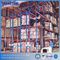 China Double Deep Pallet Racking System 2500-15000mm Height 500-3000kg Capacity High-Density Storage for sale