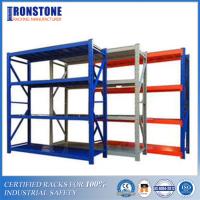 China Customized Steel Warehouse Storage Rack - 150-800kg Capacity, 1500-5000mm Height, Epoxy Coated Industrial Shelving for sale