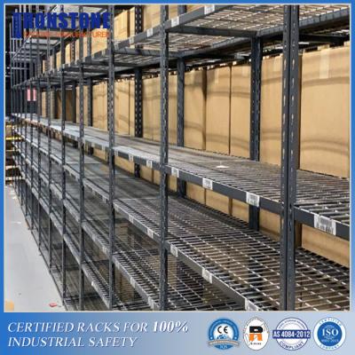 China Galvanized Steel Long Span Shelving - 600kg Capacity, 1500-5000mm Height, Corrosion Resistant Warehouse Storage for sale