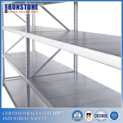 China Heavy Duty Long Span Steel Shelving System 150-800kg Capacity 1500-5000mm Height for sale
