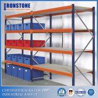 China Boltless Steel Long Span Shelving System - 150-800kg Capacity, 1500-5000mm Height Range for Warehouse Storage for sale