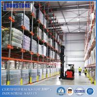 China Motorized Storage Pallet Shuttle Racking System 2500-15000mm Height 500-3000kg Capacity for sale