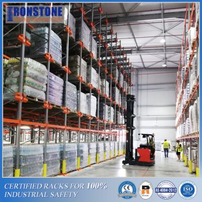 China Motorized Storage Pallet Shuttle Racking System 2500-15000mm Height 500-3000kg Capacity for sale
