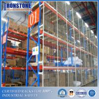 China Ironstone Pallet Rack Back Guard - Steel Mesh Safety Barrier for Warehouse Racking Systems with Custom Sizes for sale