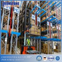 China Very Narrow Aisle Pallet Racking System with 500-3000kg Load Capacity and 1000-3900mm Beam Width for Compact Warehouse Storage for sale