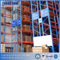 China High Bay VNA Warehouse Pallet Racking System with 8-10ft Aisle Width and 500-3000kg Load Capacity for sale