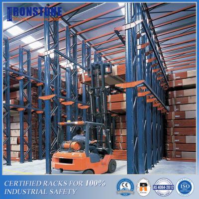 China CE Certified Drive-In Pallet Rack System - 1000-2000kg Capacity, High-Density Warehouse Storage Solution for sale