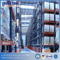 China Drive-in Pallet Racking System with 1500kg Load Capacity and 13.5m Height for High-Density Warehouse Storage for sale