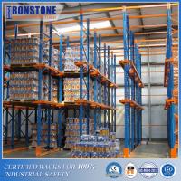 China Cold Rolled Steel Drive-in Pallet Racking System | 1000-2000kg Capacity | High-Density Storage Solution for sale