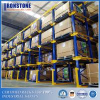 China Powder Coated Drive-in Pallet Racking System for Heavy Duty Storage - 1000kg-2000kg Capacity, Cold-Rolled Steel Construction for sale