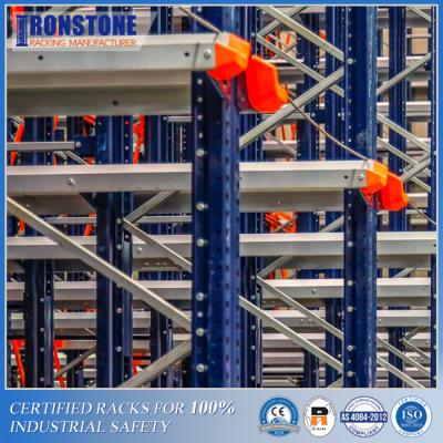 China Custom Steel Drive-In Pallet Racking System - 1000-2000kg Capacity, High-Density Storage for sale
