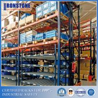 China Gravity-Fed Pallet Carton Flow Racking System with 1000-1500kg Load Capacity and 2-6 Adjustable Layers for sale