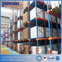 China CE/RMI Approved Drive-In Pallet Racking System - 1000-2000kg Capacity, 12 Pallet Depth for sale