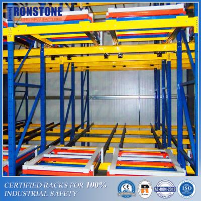 China Push Back Pallet Racking System - 2500-15000mm Height, 500-3000kg Capacity High-Density Storage Solution for sale