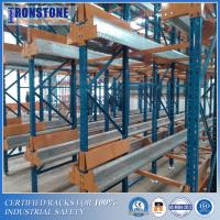 China High Density Automatic Radio Shuttle Racking System - 50 Pallets/Lane Capacity, Semi-Automated Warehouse Storage for sale