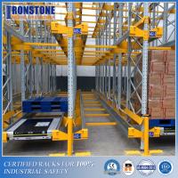 China Battery Powered Radio Shuttle Pallet Racking System - 1500kg Capacity, 48V Operation for High-Density Warehouse Storage for sale
