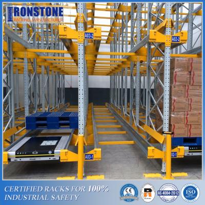 China Battery Powered Radio Shuttle Pallet Racking System - 1500kg Capacity, 48V Operation for High-Density Warehouse Storage for sale
