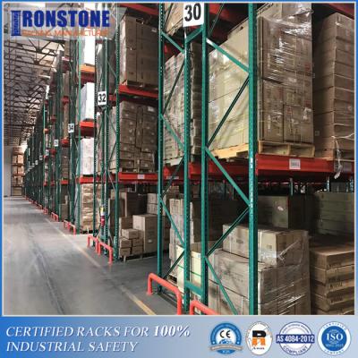 China Teardrop Pallet Rack System 1000-7000lbs Capacity 96-432in Height Industrial Storage for sale