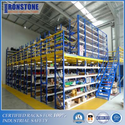 China High Density Hand-picking Materials Storage Mezzanine Rack - Custom Steel Structure with 5000kg Capacity for sale