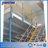 China Steel Structural Mezzanine Systems with 200-500kg/m² Load Capacity and 3-4m Post Spacing for sale