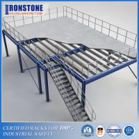 China Custom Mezzanine Floor Racking System with 200-800kg/m² Loading Capacity and 3-4m Post Spacing for sale