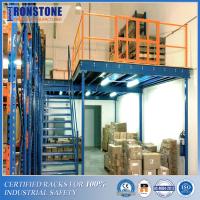 China Custom Mezzanine Floor Racking System with 200-800kg/m² Load Capacity and 3-4m Post Spacing for sale