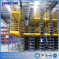 China Custom Mezzanine Storage Systems with 200-500kg/sq.m Load Capacity | Multi-Tier Warehouse Shelving for sale