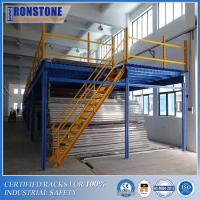 China Industrial Steel Mezzanine Systems - 2-3 Tier Rack Supported Platforms with Custom Dimensions for Warehouse Storage for sale