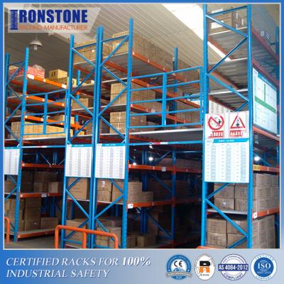 China Custom Mezzanine Floor Rack System with 200-800kg/m² Capacity and 3-4m Post Spacing for High-Density Storage for sale