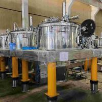 China 130kg 11kw Bottom Discharge Centrifuge 1200rpm with Bag Pulling for sale