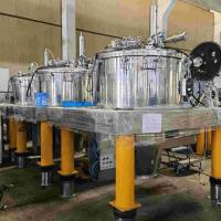 China 130kg 11kw Bottom Discharge Centrifuge 1200rpm with Bag Pulling for sale