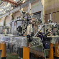 China 570mm Basket Centrifuge Machine 230kg Bottom Discharge Scraper for sale