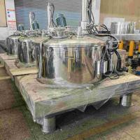 China Hydraulic Control Chemistry 100L Bottom Discharge Centrifuge 135kg 800mm Basket for sale