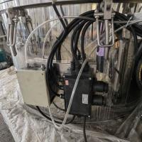 China ISO9001 Plastic Lining Vertical Bottom Discharge Centrifuge For NH4 2SO4 for sale