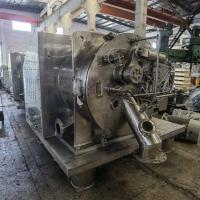 China Stainless Steel PE Lined Peeler Discharge Centrifuge 1600mm Basket 800mm Length GMP for sale