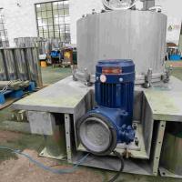China Industrial Basket Centrifuge 555L 850rpm Manual Vertical Top Discharge PSB1500 for sale