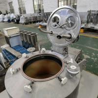 China Industrial Basket Centrifuge 555L 850rpm Manual Vertical Top Discharge PSB1500 for sale