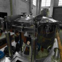 China Vertical Manual Top Discharge Centrifuge 250kg 15kW Halar Coated PSB1000 for sale