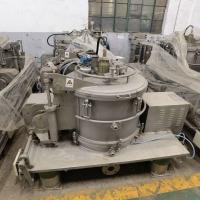 China Vertical Manual Top Discharge Centrifuge 250kg 15kW Halar Coated PSB1000 for sale
