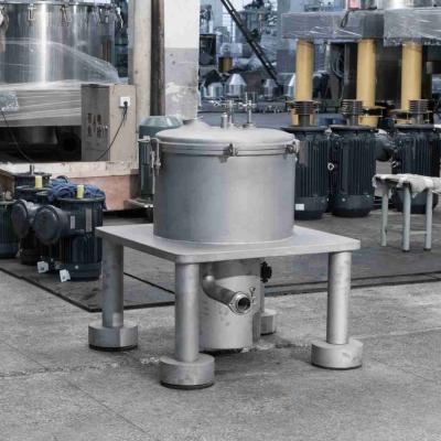 China PBZ450 Manual Top Discharge Centrifuge 20L 1900rpm Anti Corrosion Suspension Processing for sale