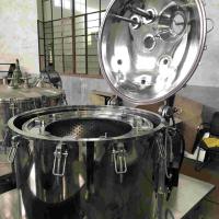 China PSD1000 Aluminium Hydroxide Basket Centrifuge 200L 1400rpm Rubber Lined Top Discharge for sale
